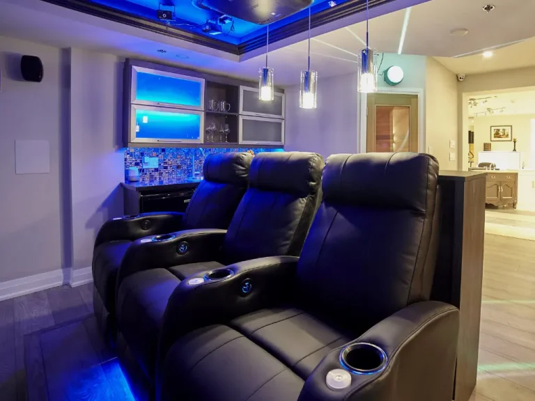 basement theater lighting